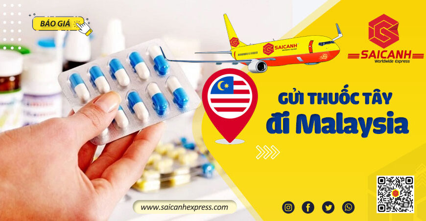 Gửi thuốc tây đi Malaysia - An toàn, Nhanh chóng, Tiết kiệm